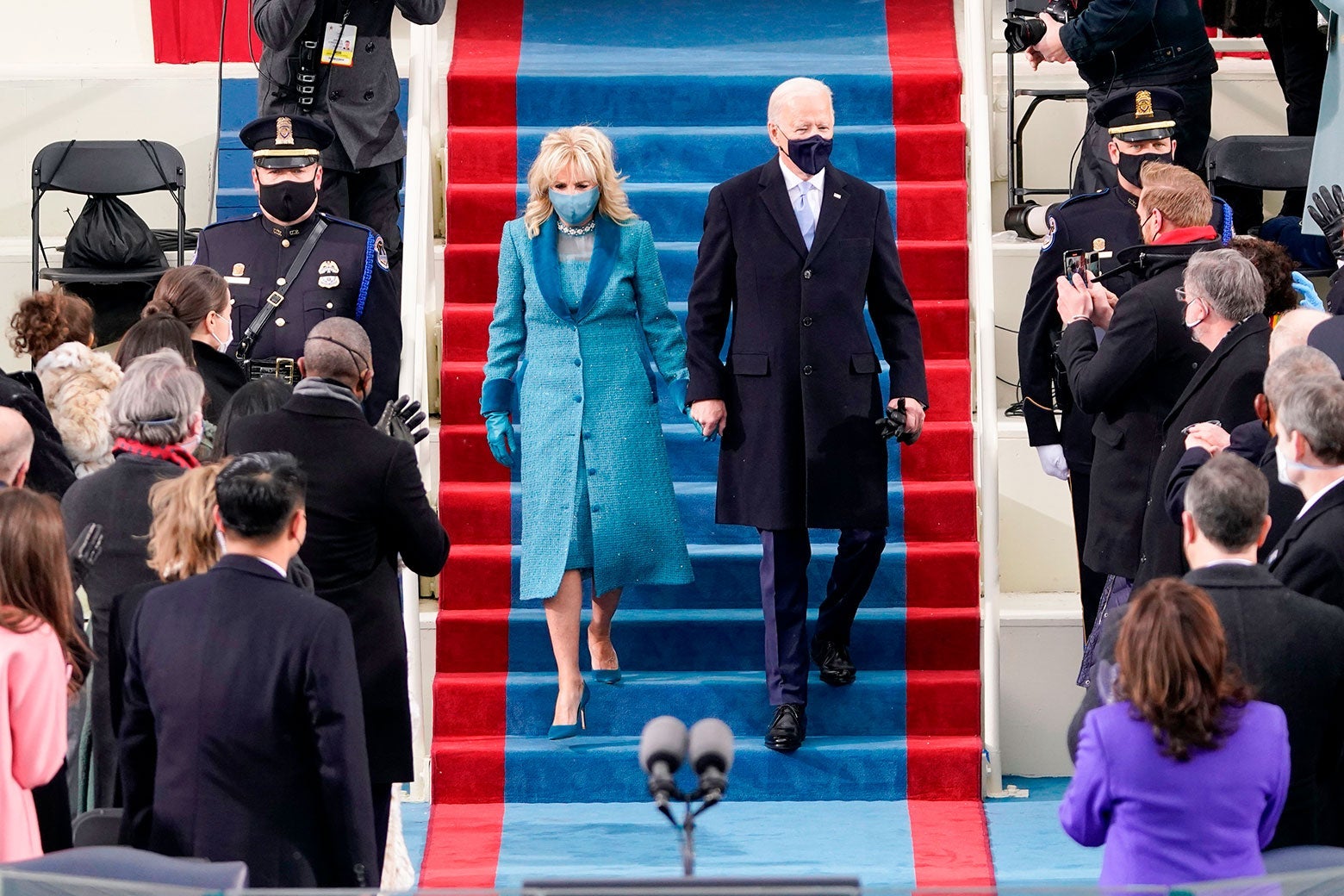 Inauguration fashion: Kamala Harris, Michelle Obama, Lady Gaga, Bernie ...