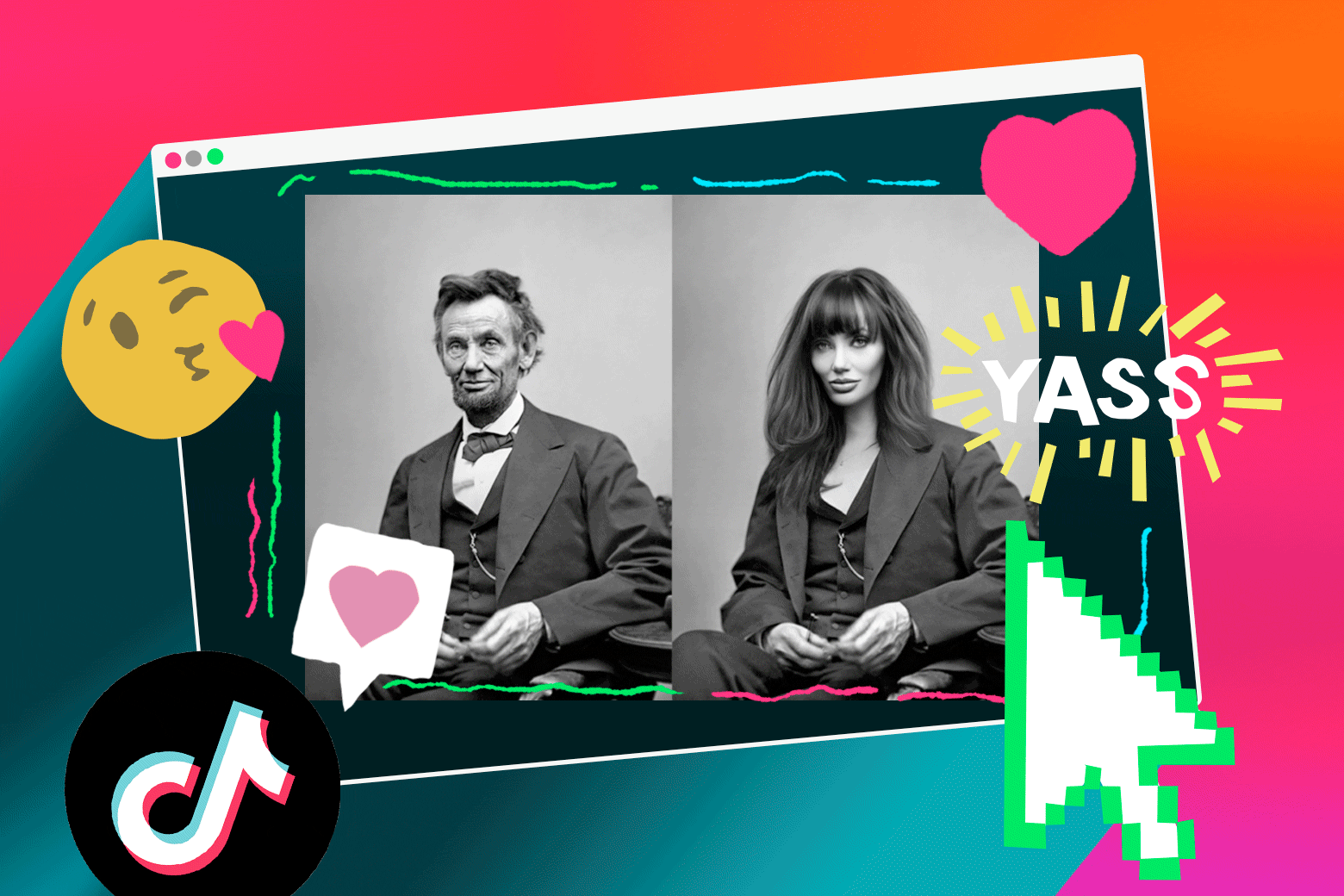 Yassification is an internet photo trend making people unrecognizable.