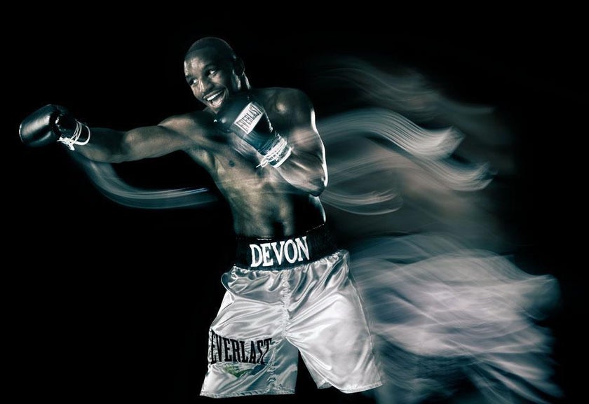 At the Fights: photo book of professional boxing both in his studio and ...