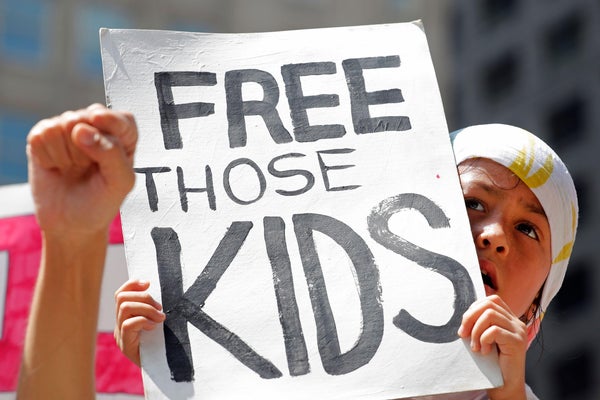 Best signs from the national zero policy immigration protests.