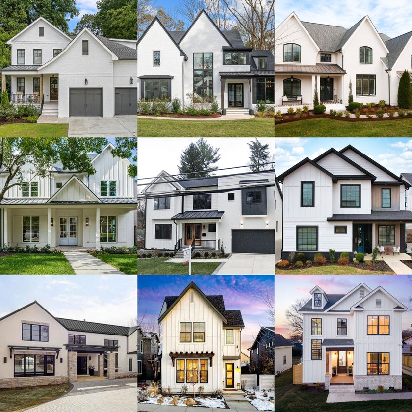 White houses: These are sprouting up in every rich neighborhood in ...