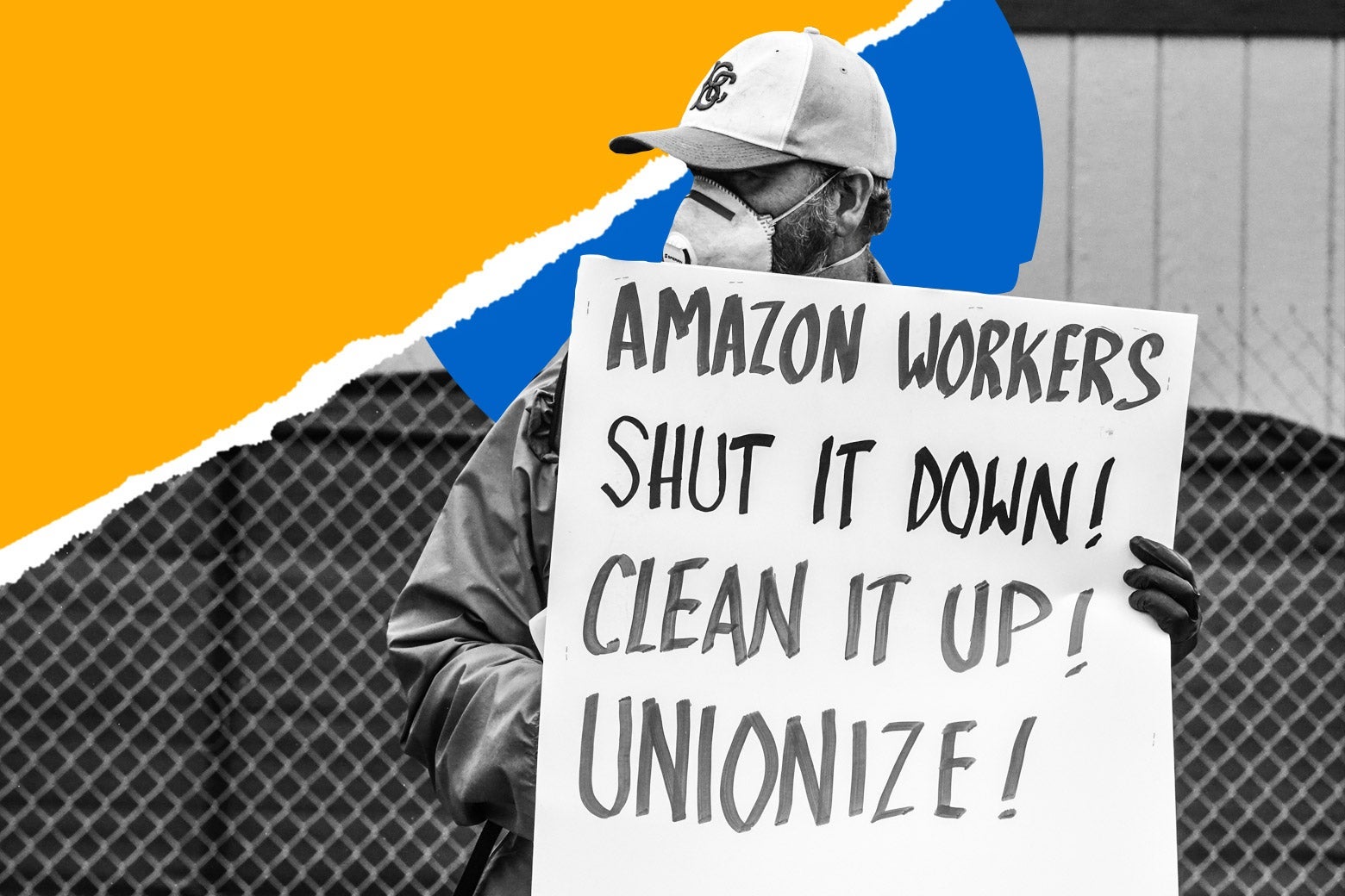 Amazon is fighting a union vote tooth and nail.