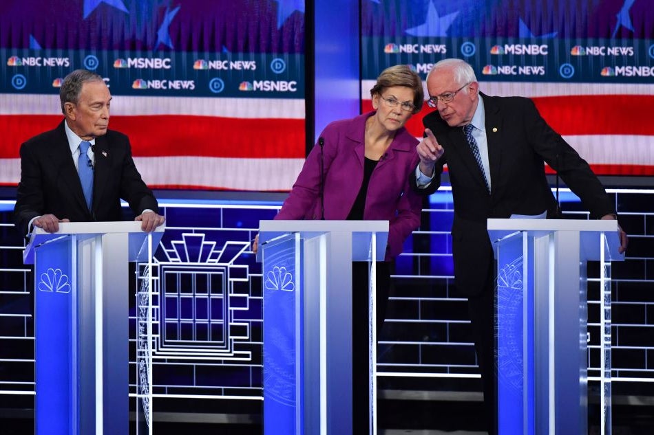 Bloomberg gives Democratic debaters a chance to showcase their ...