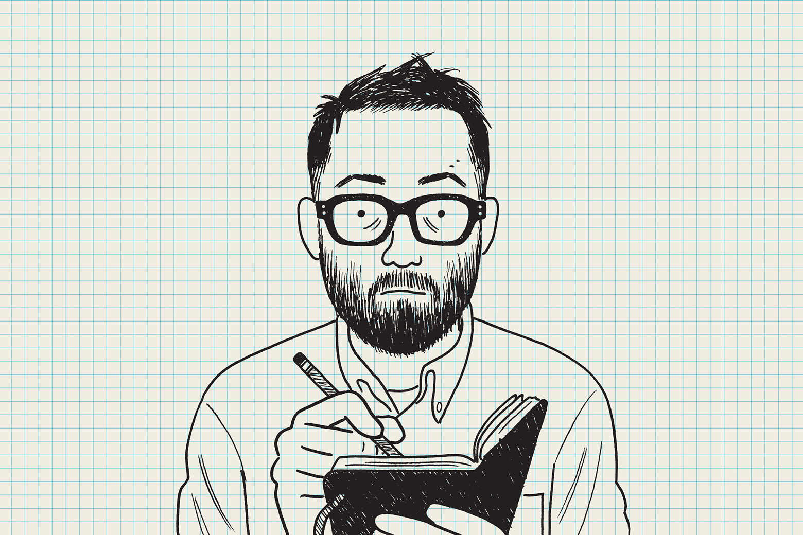 Adrian Tomine on drawing cartoons and New Yorker covers.