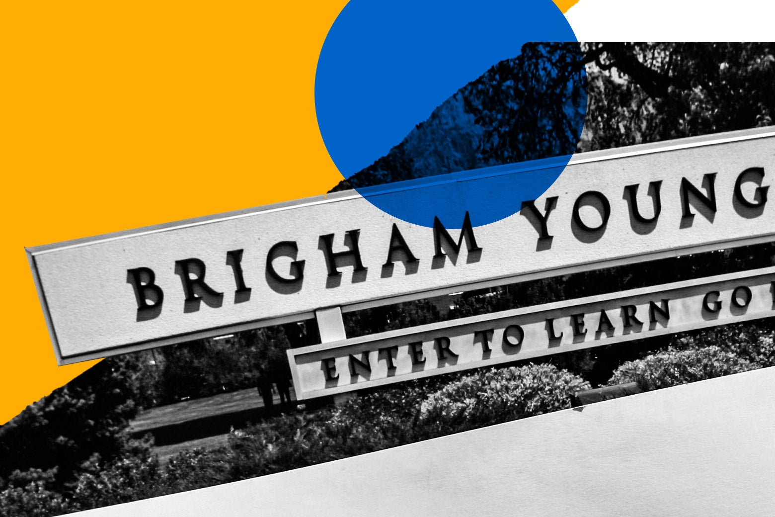 Brigham Young students protest Honor Code enforcement.