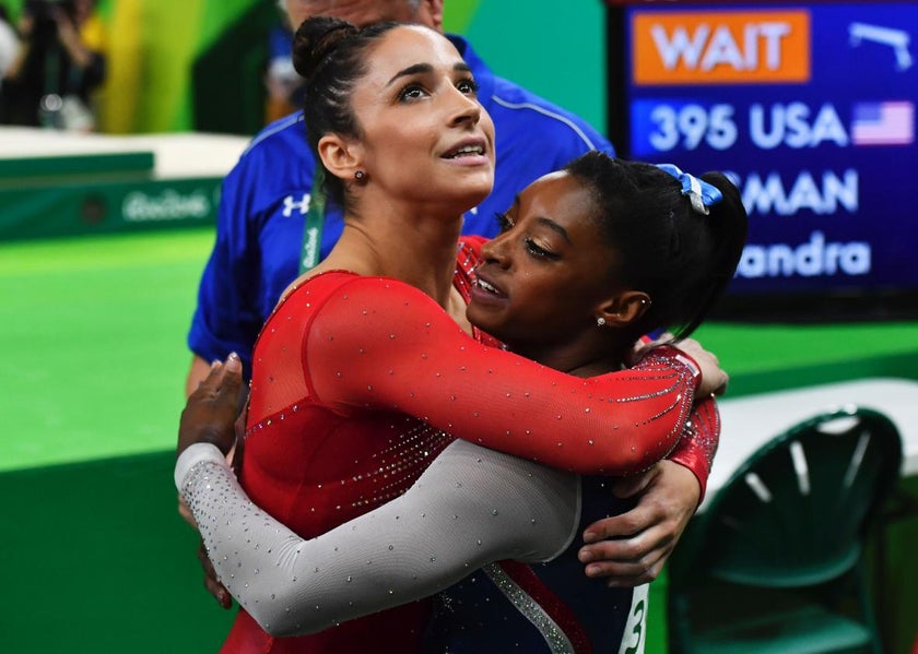 Which Olympic athletes are the best huggers?