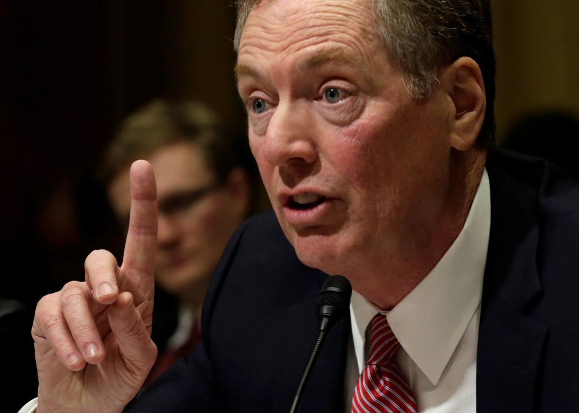 U.S. Trade Representative Robert Lighthizer, a Trump nominee who knows ...