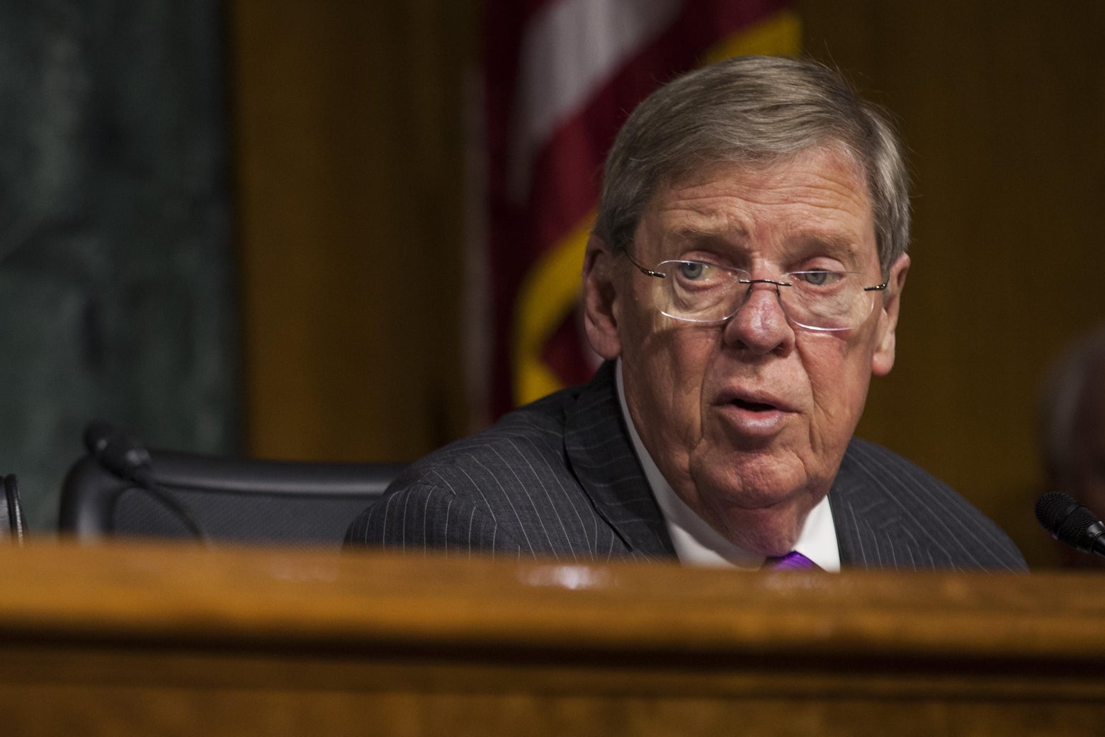 Georgia Sen. Johnny Isakson resigning at end of year.