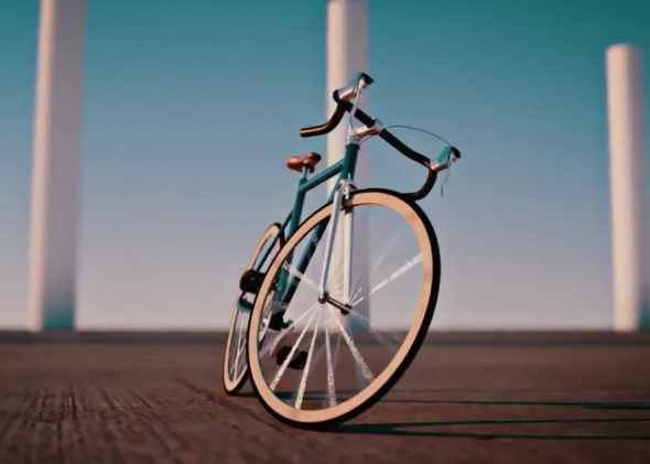 How does a bicycle stay up: The physics behind a bicycle's stability.