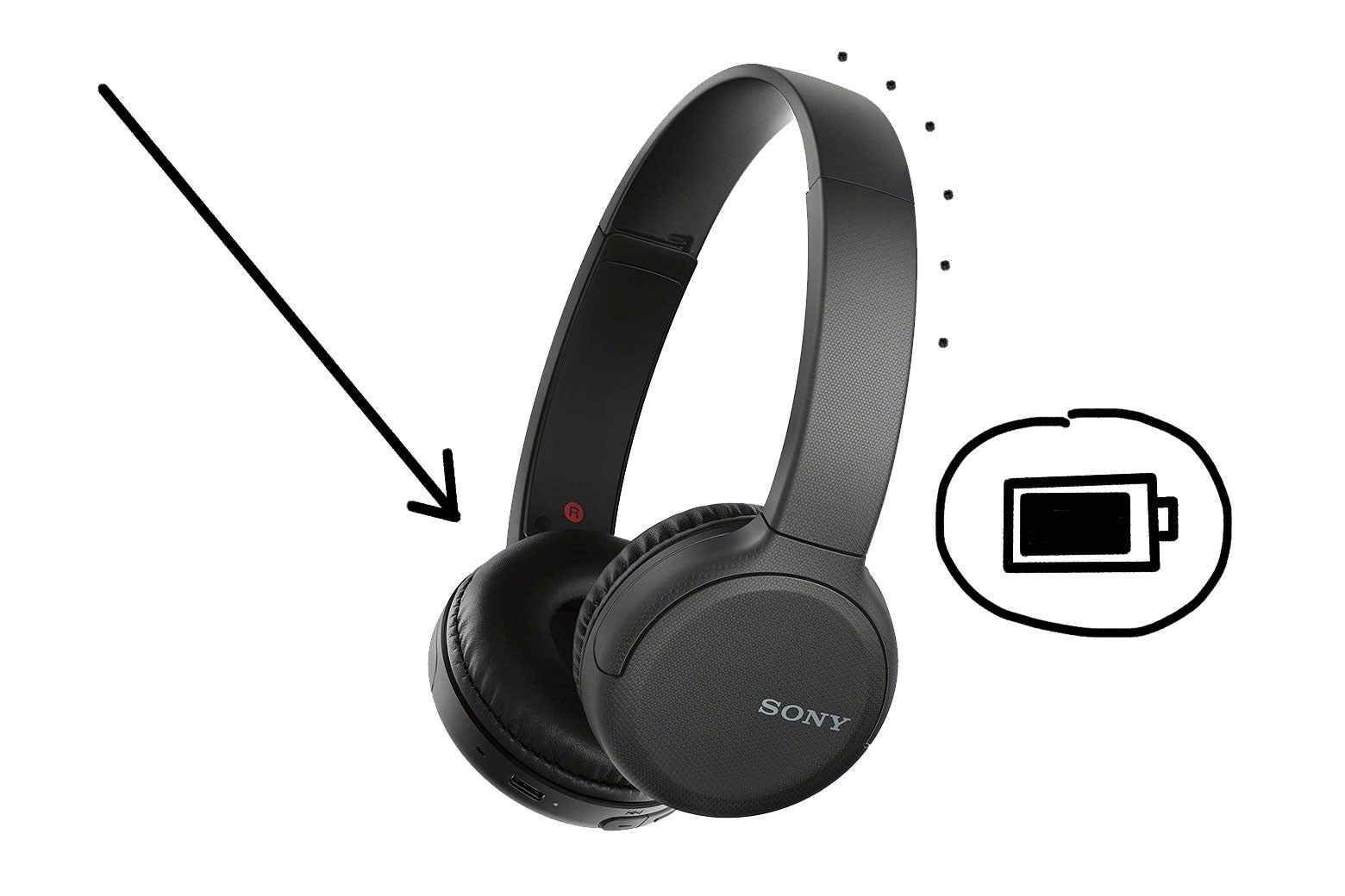 Sony wireless headphones on sale.