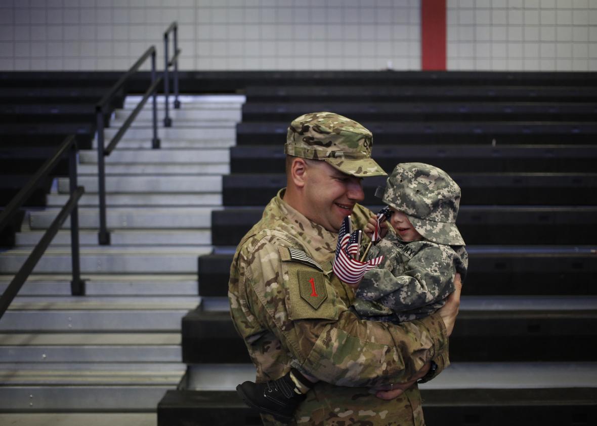 Military family child care is suffering under Trump hiring freeze.