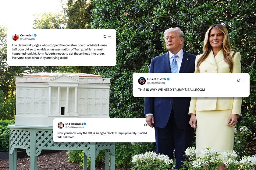 Trump ballroom: Ashley St. Clair exposes secret group chats for MAGA’s ...
