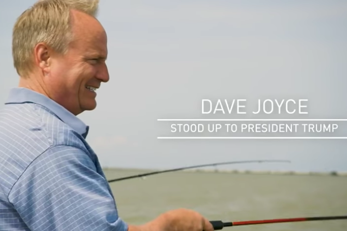Dave Joyce Trump ad: Ohio Republican dings Trump in new ad.