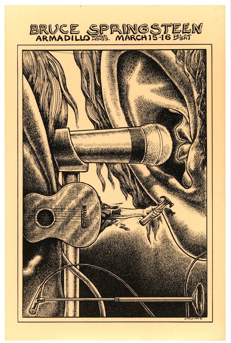 Austin music history: Music posters from the 1960s and 1970s.