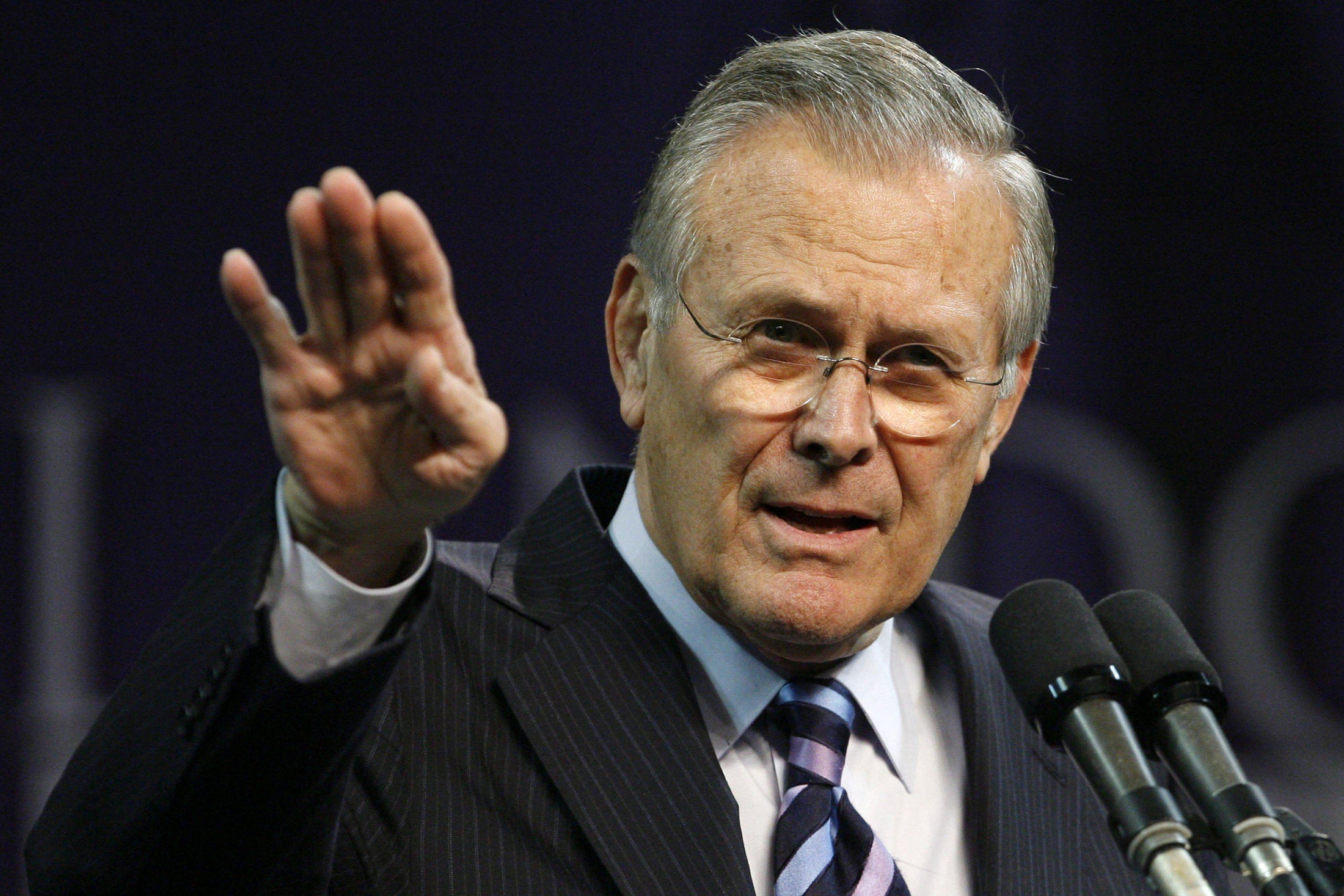 Donald Rumsfeld: A master bureaucratic infighter who led America into ...