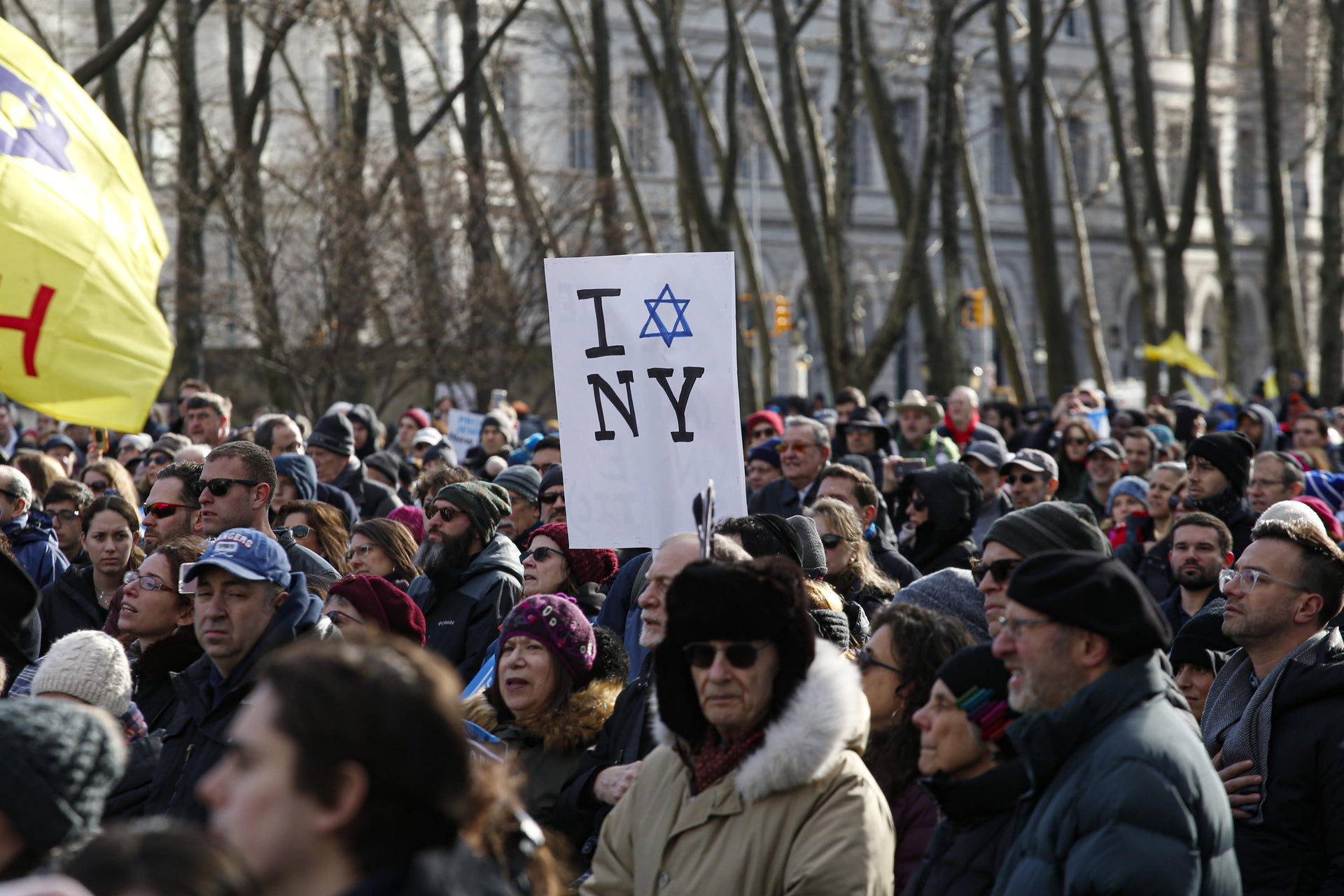 Solidarity March: Thousands demonstrate in NY to support Jewish ...