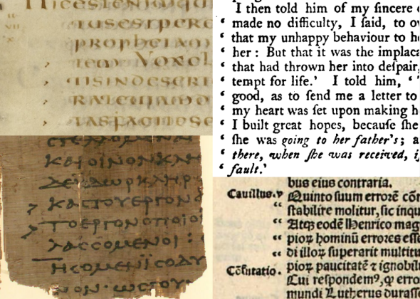 Quotation marks: Long and fascinating history includes arrows, diples ...