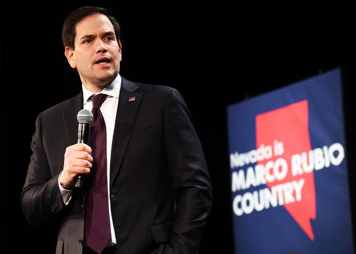 Marco Rubio is attacking Ted Cruz instead of Donald Trump. Big mistake.