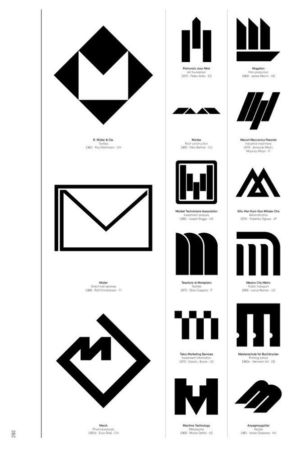 Logo Modernism is a brilliant catalog of corporate trademarks from 1940 ...