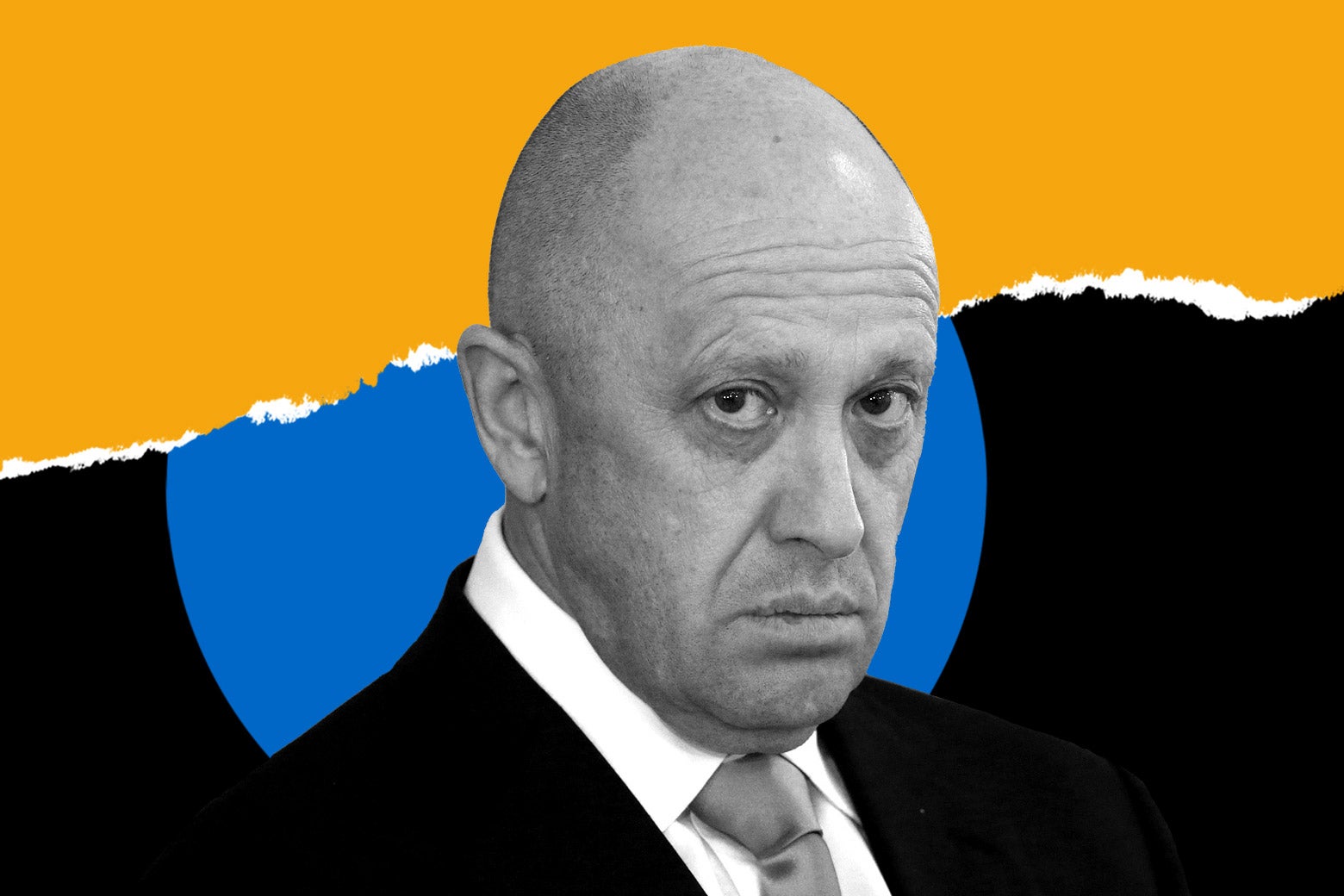 The Russian paramilitary Wagner Group fighting Russia, in Ukraine.