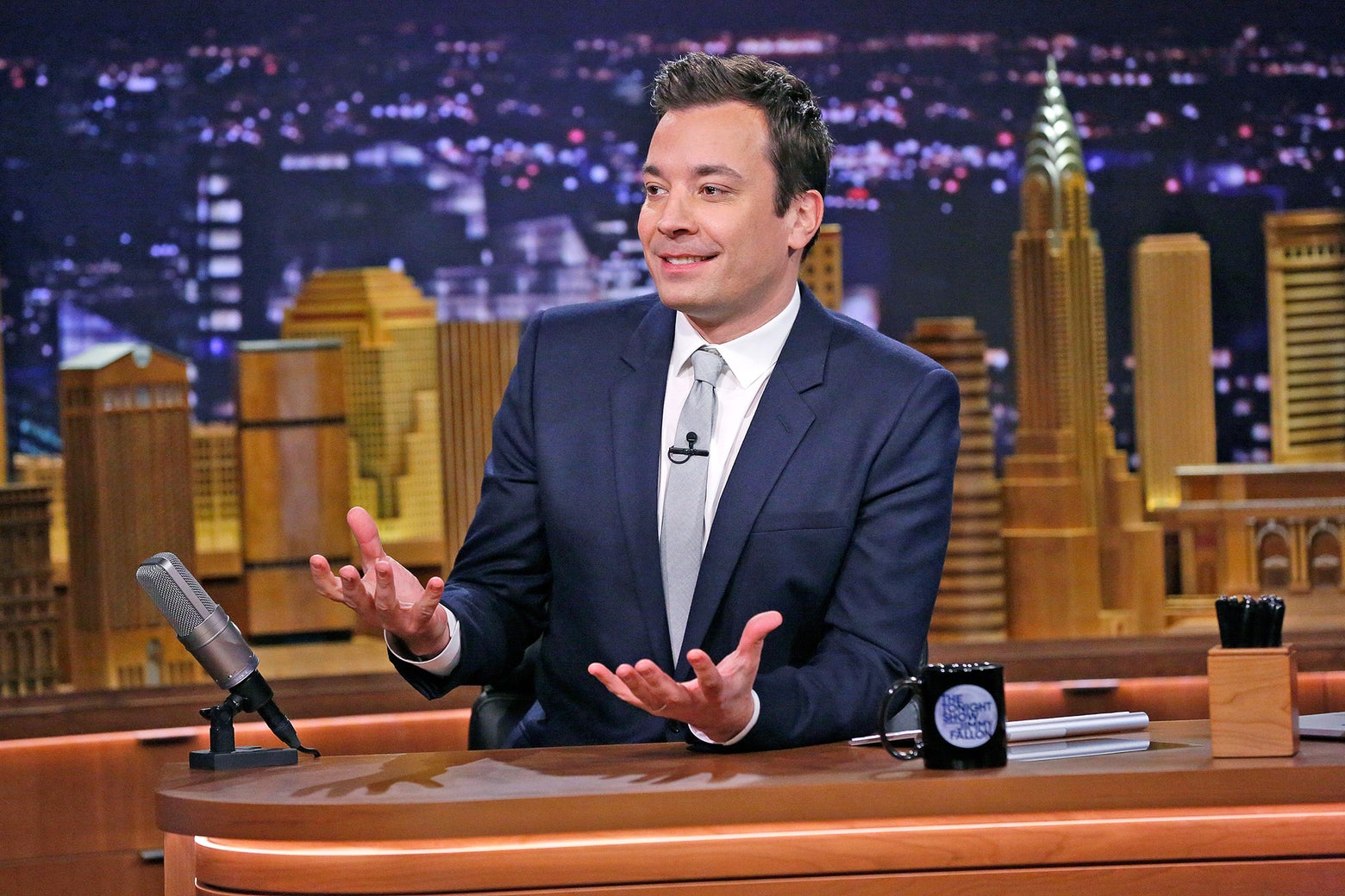 Late night comedy jokes follow a simple formula.