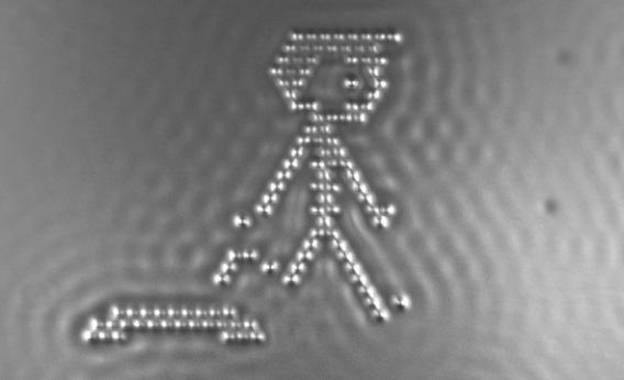 IBM uses atoms to create world's smallest movie. IBM uses atoms to create world's smallest movie.