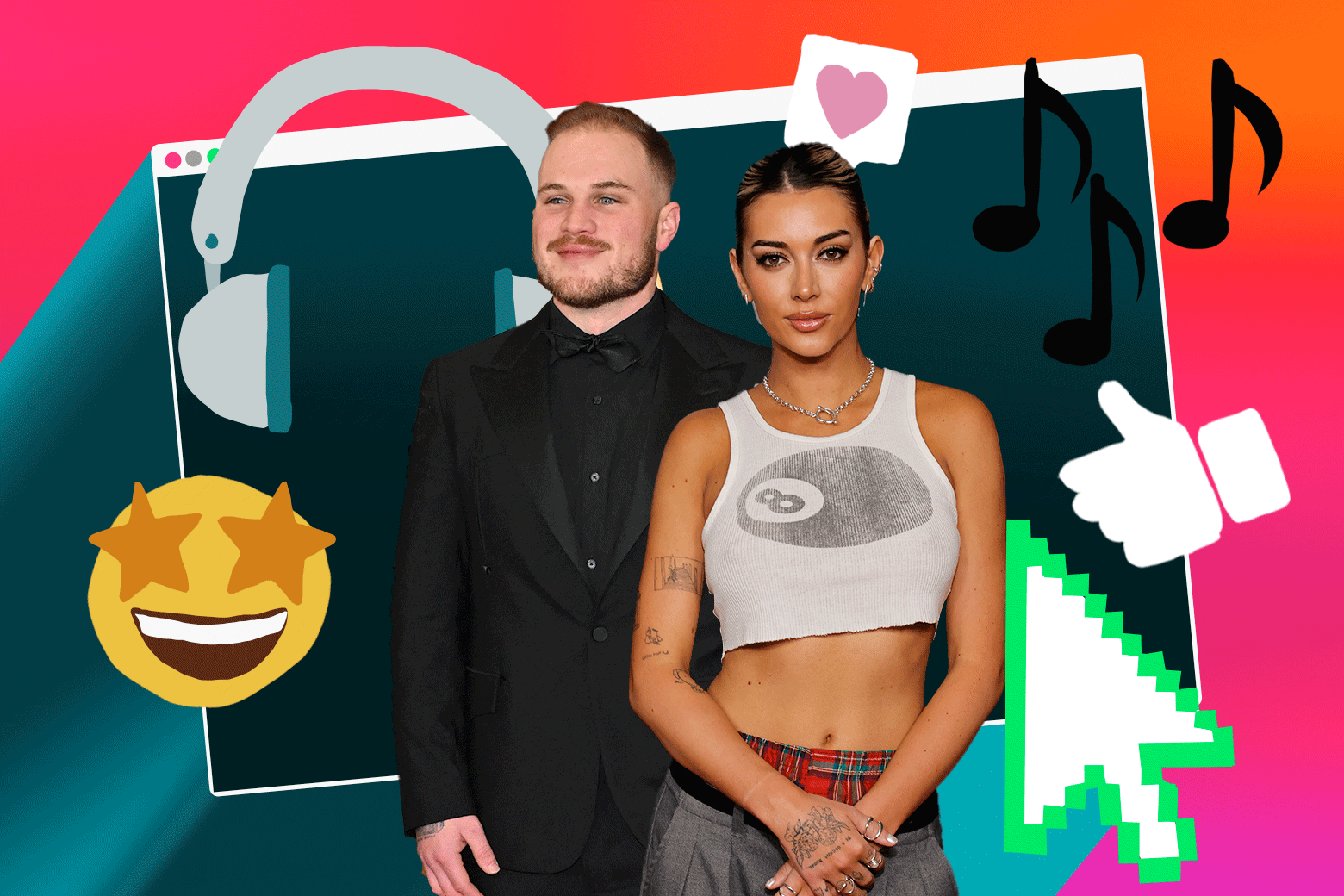 Zach Bryan and Brianna “Chickenfry” LaPaglia, explained.