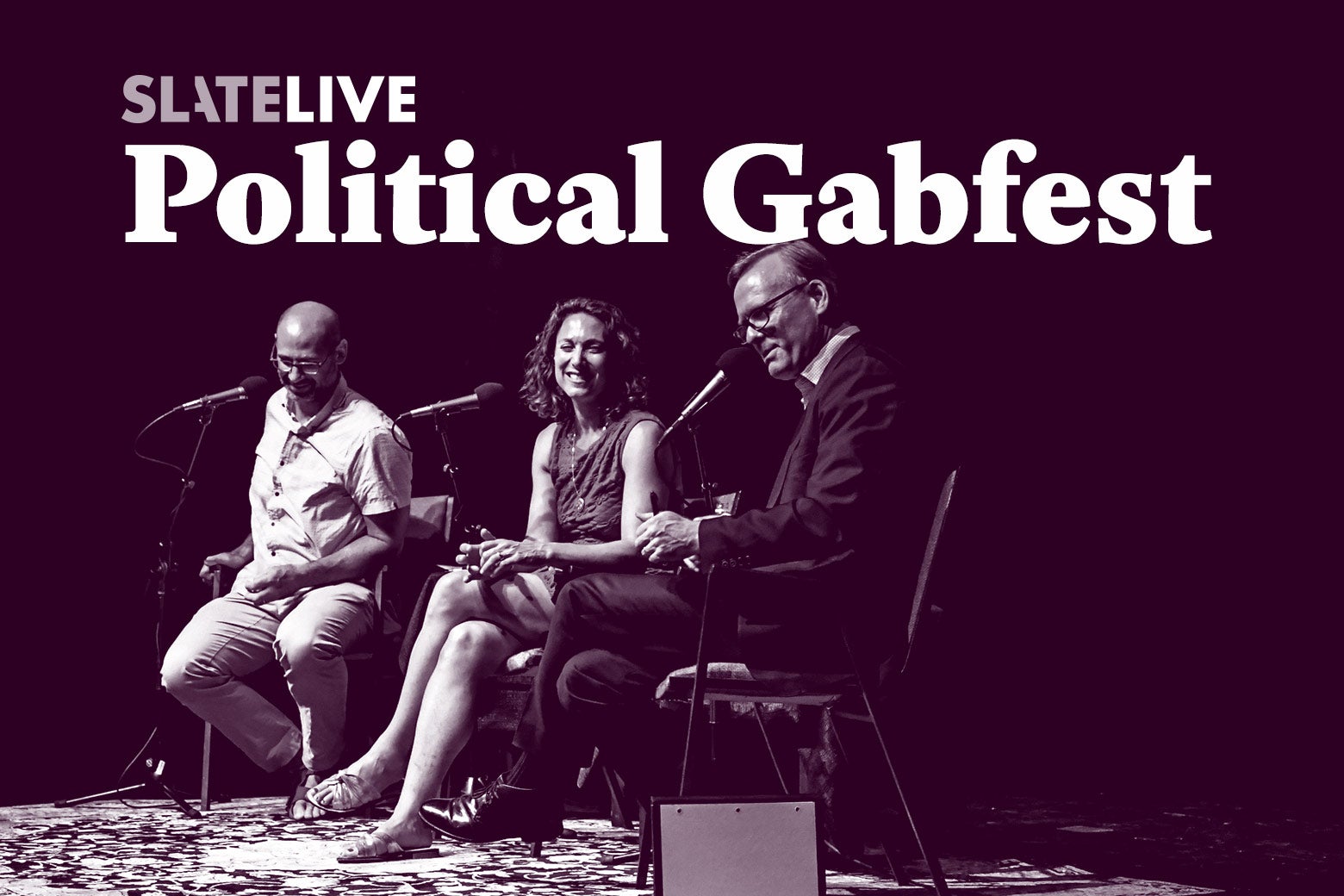 Political Gabfest Live in Charlottesville at the Tom Tom Festival