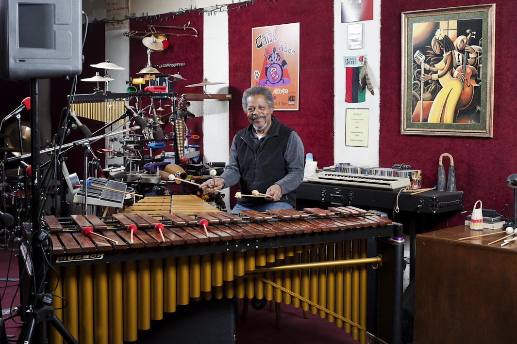 Alex Wein photographs residents of Baltimore’s Copycat building.