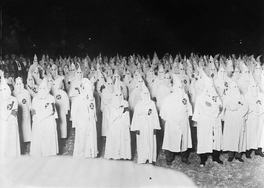 In the 1920s, the KKK hated minorities, foreigners, and chain stores ...