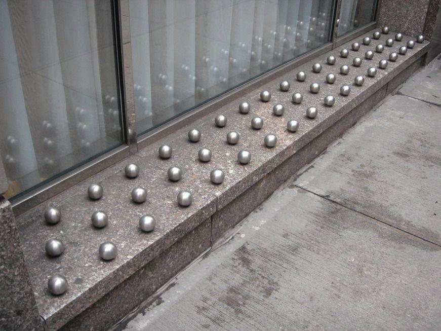 Artist Nils Norman documents anti-homeless spikes and other defensive ...