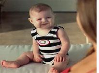 Quiznos and the talking man-baby.