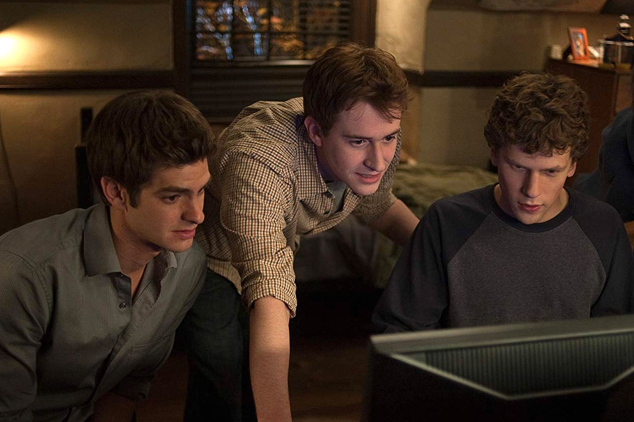 The Social Network: rewatching the Facebook movie in 2018.