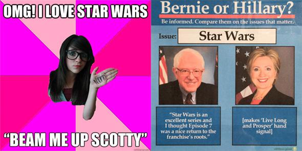 The Bernie vs. Hillary meme is weird, ceaseless, and kind of sexist, just like the 2016 campaign.