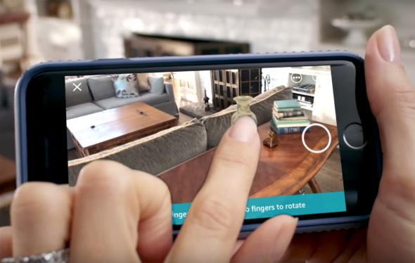 Amazon’s AR View is goofy, fascinating, and pointless.