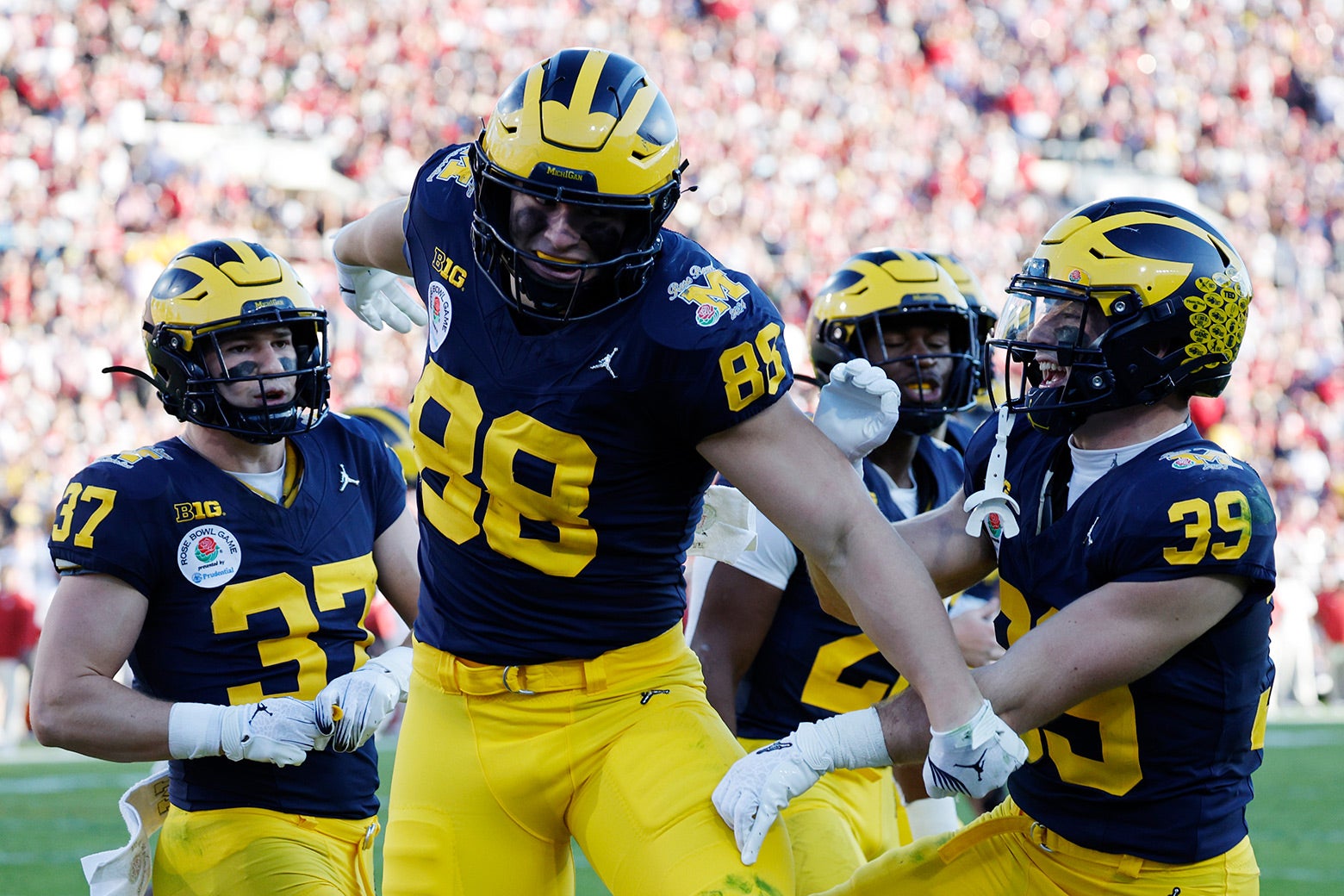 Michigan beats Alabama in Rose Bowl game: The College Football Playoff ...