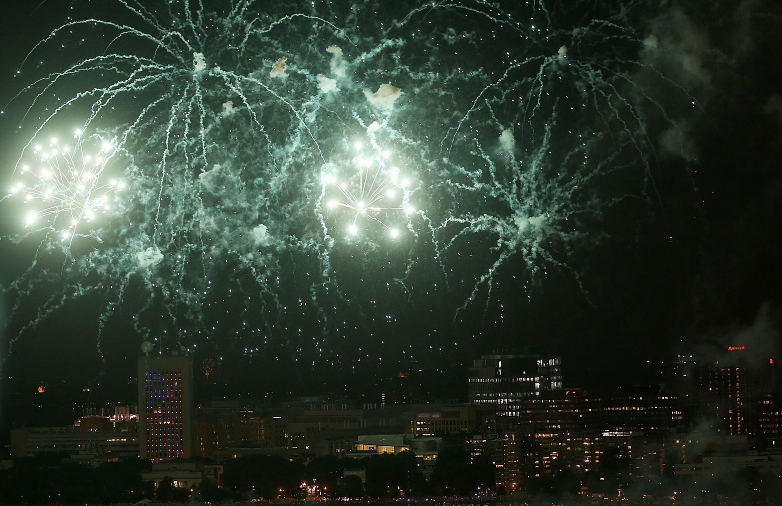 Fireworks accident: Fireworks cut around the country, and one display ...