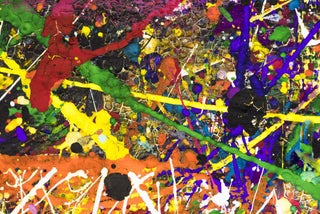 Steven Hirsch photographs paint splatter at the Portland Child Art ...