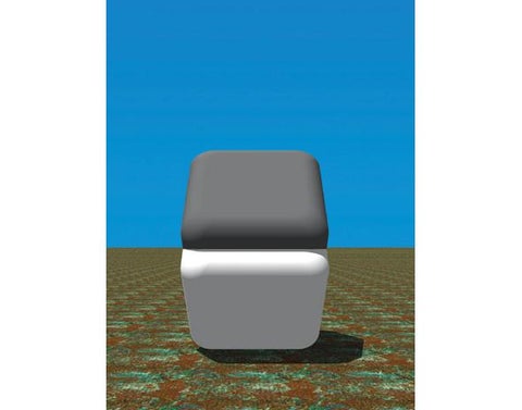 Optical illusion: Shades of gray.