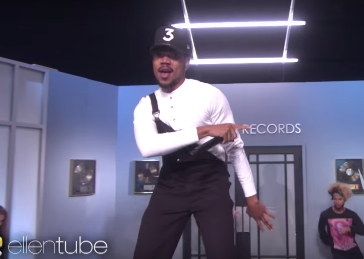 Chance the Rapper performs “No Problems” on Ellen with 2 Chainz and Lil ...