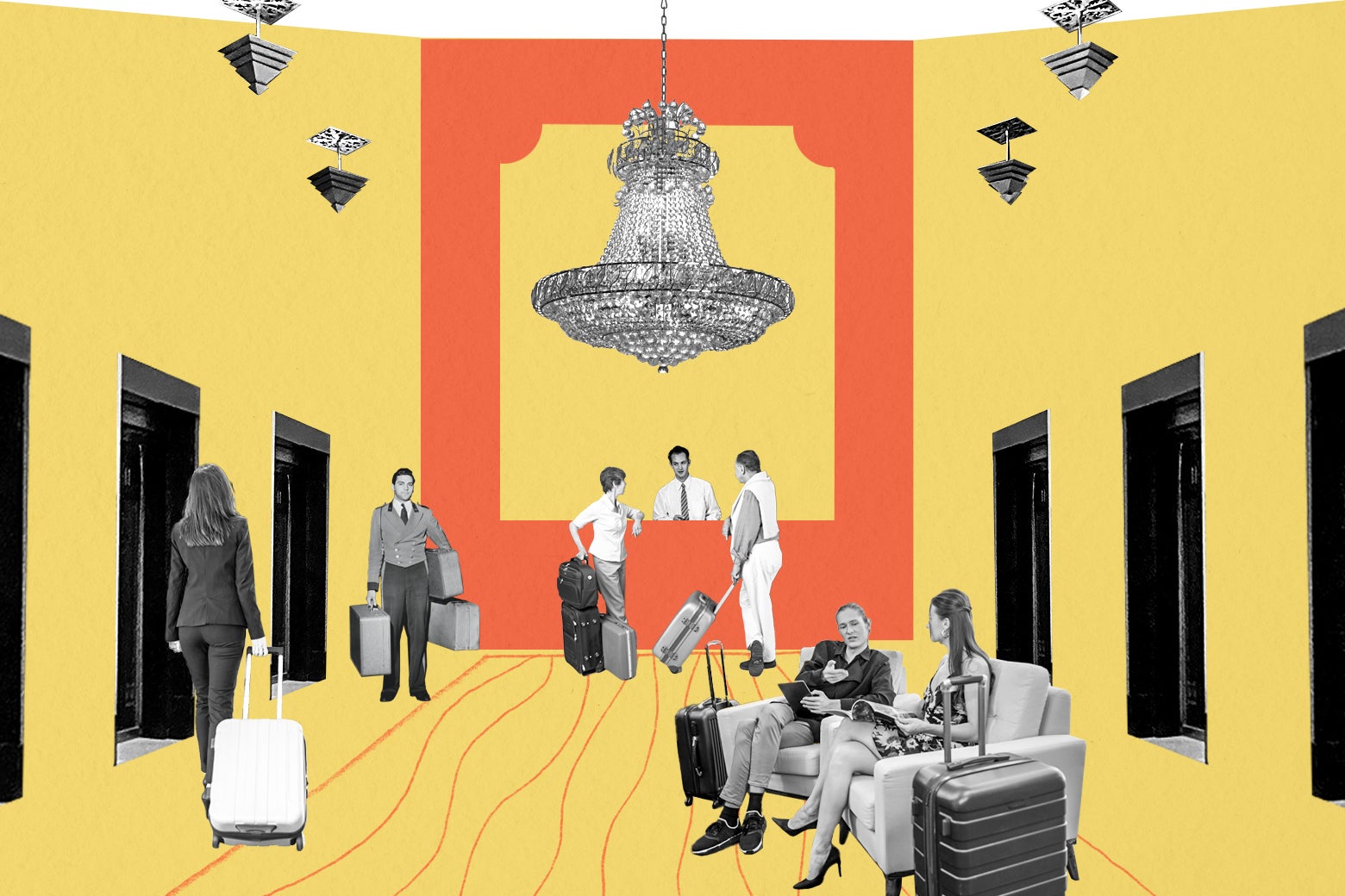 An ode to hotel lobbies, the unsung spaces where you’re welcome to do ...