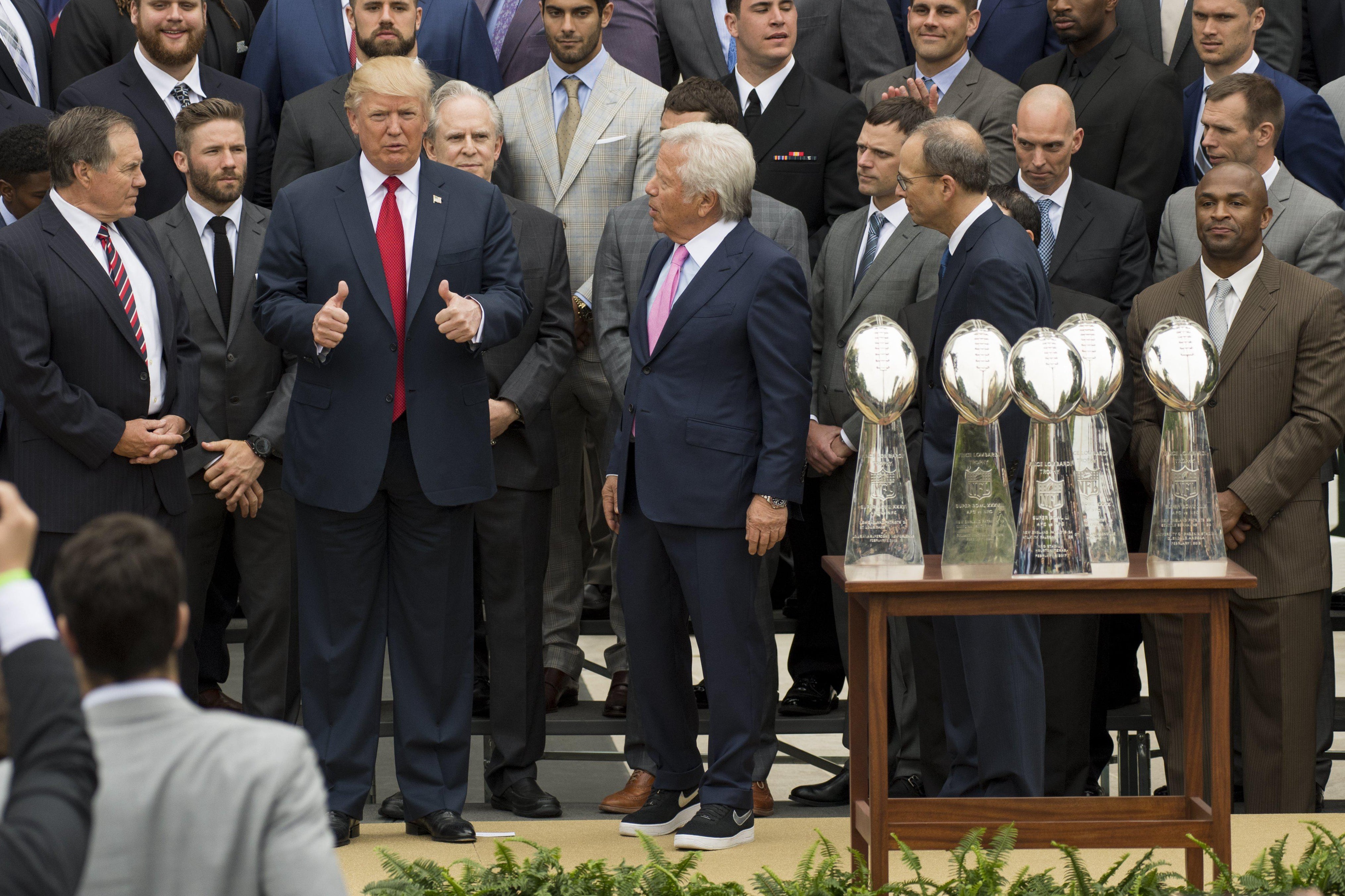 Trump pressure played key role in changing NFL anthem rules ...