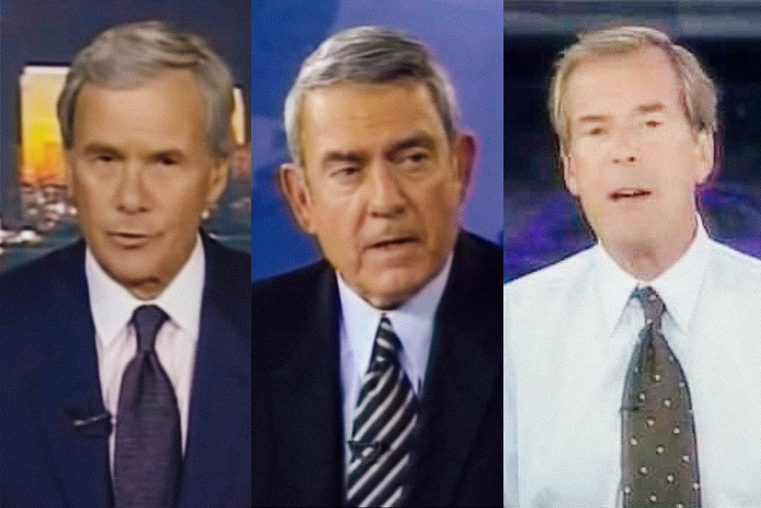 On 9/11, anchors like Peter Jennings, Dan Rather, and Tom Brokaw took ...