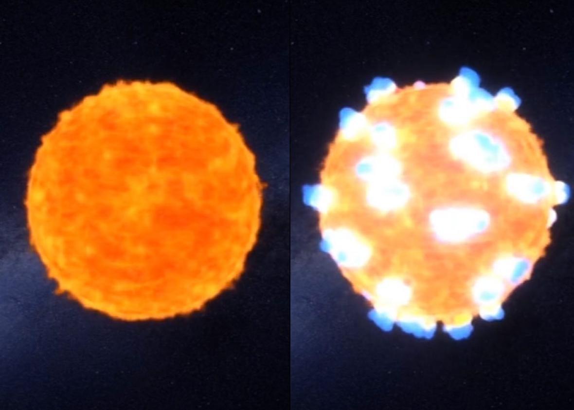 NASA captures exploding star’s shockwave for the first time (VIDEO).