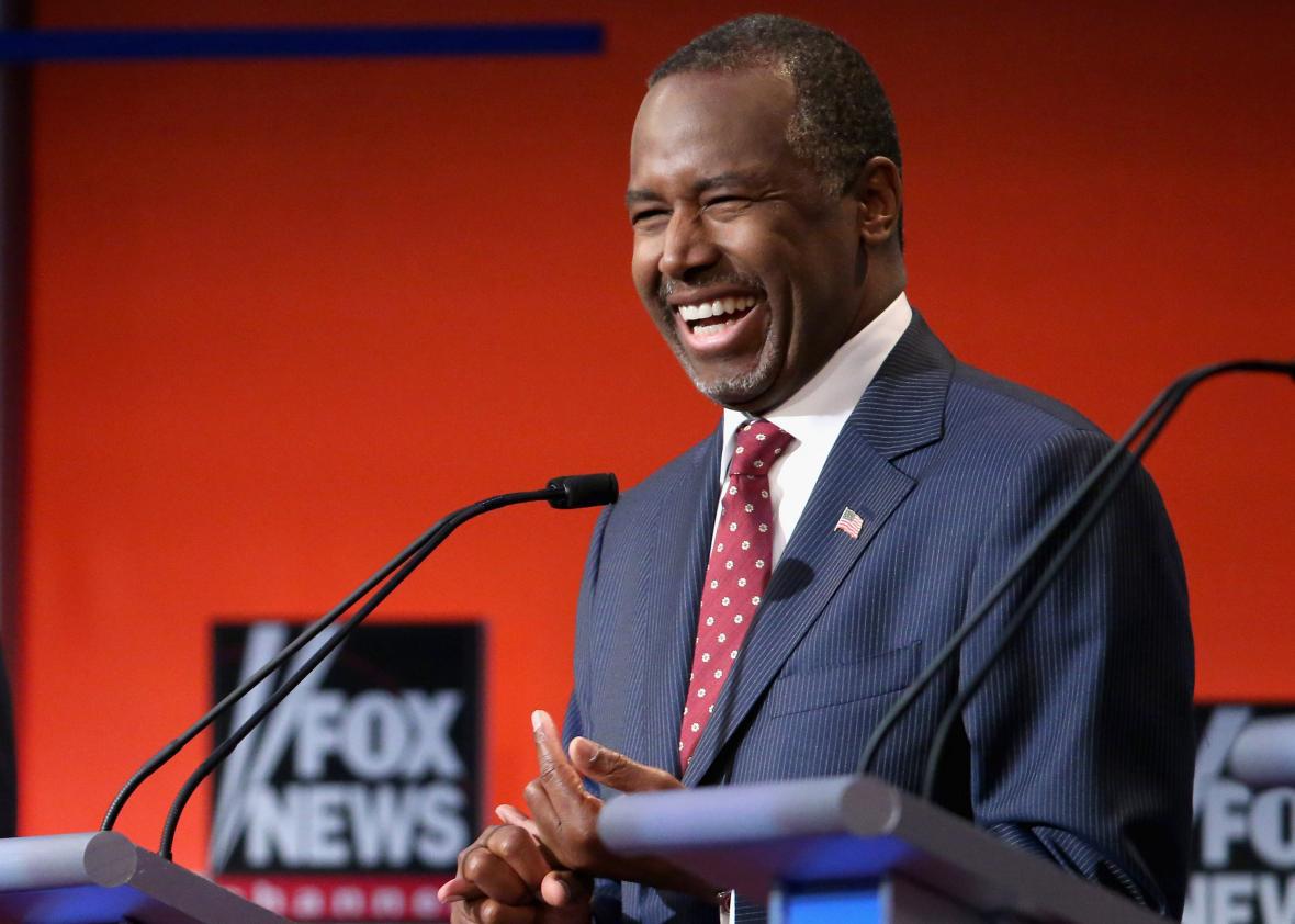 Ben Carson was the winner of the Republican presidential debate.