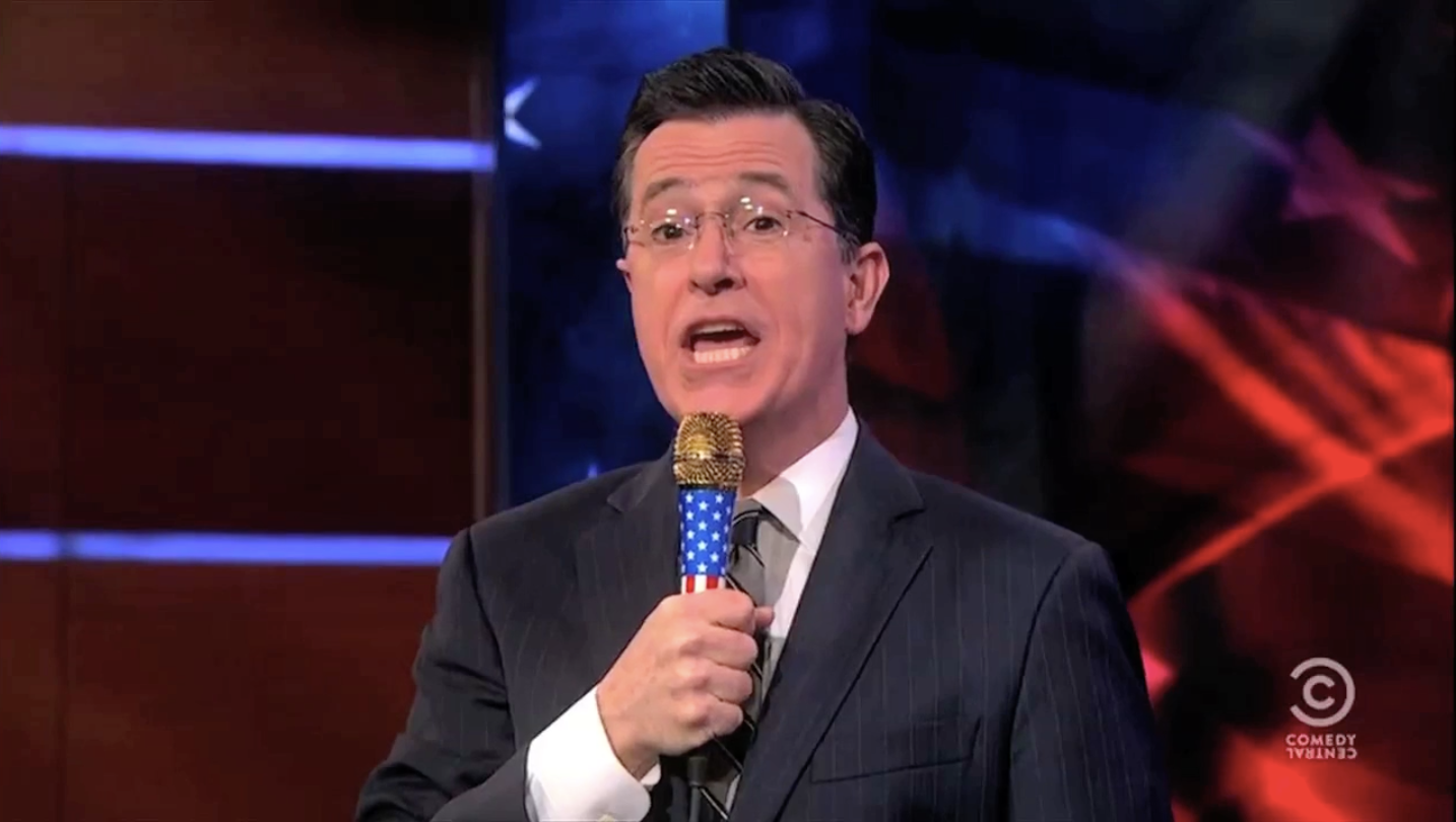 Colbert Report ends: Watch a supercut of Stephen Colbert singing (VIDEO).