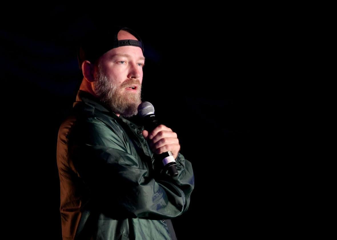 Comedian Kyle Kinane on joke-writing.