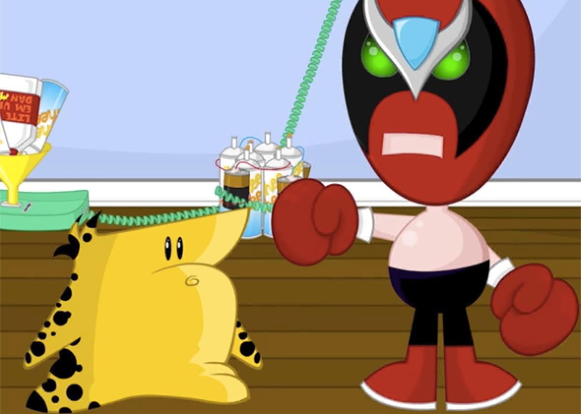 A new answering machine tape from Homestar Runner.