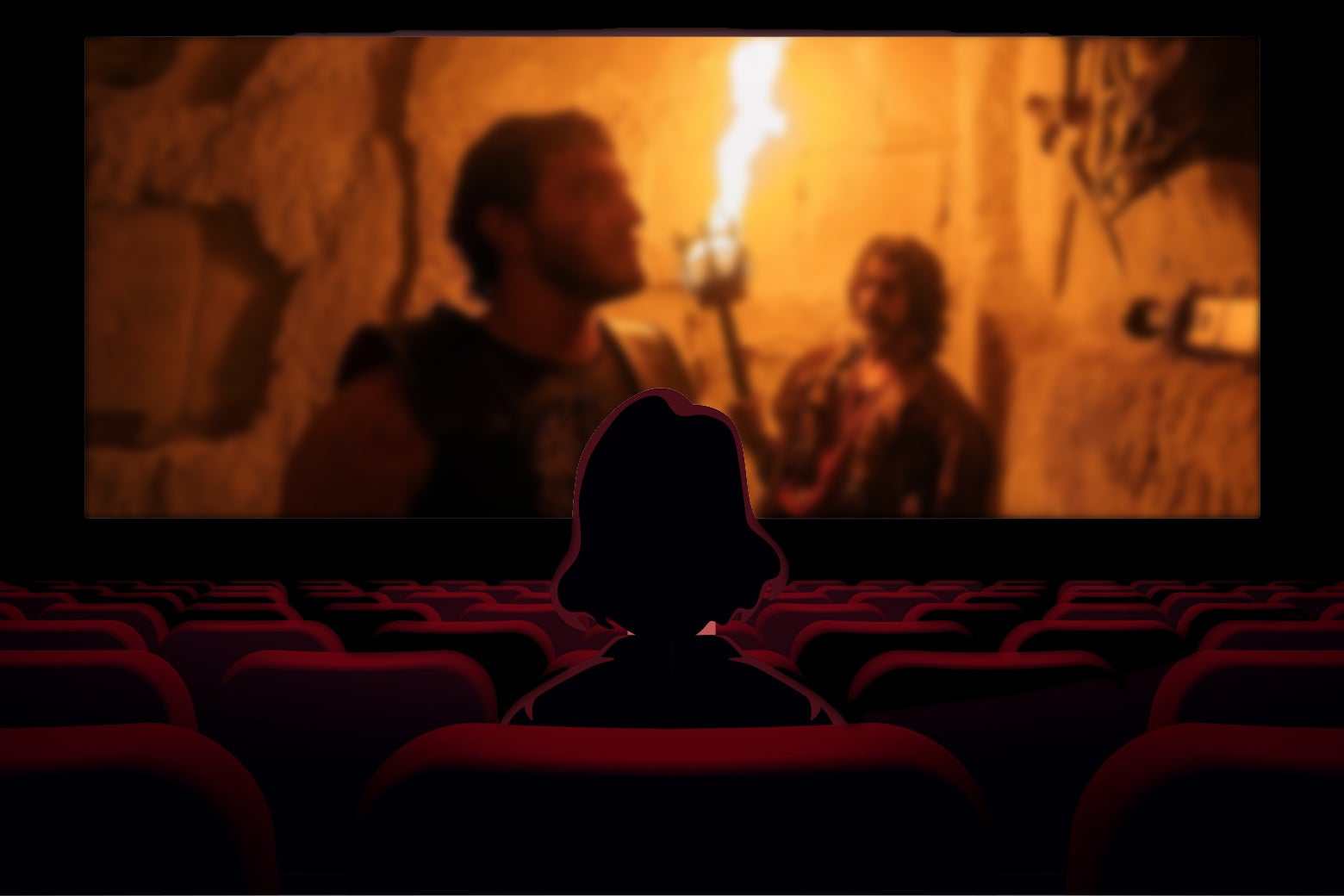 Movie theaters near me are always empty. There’s nothing worse.