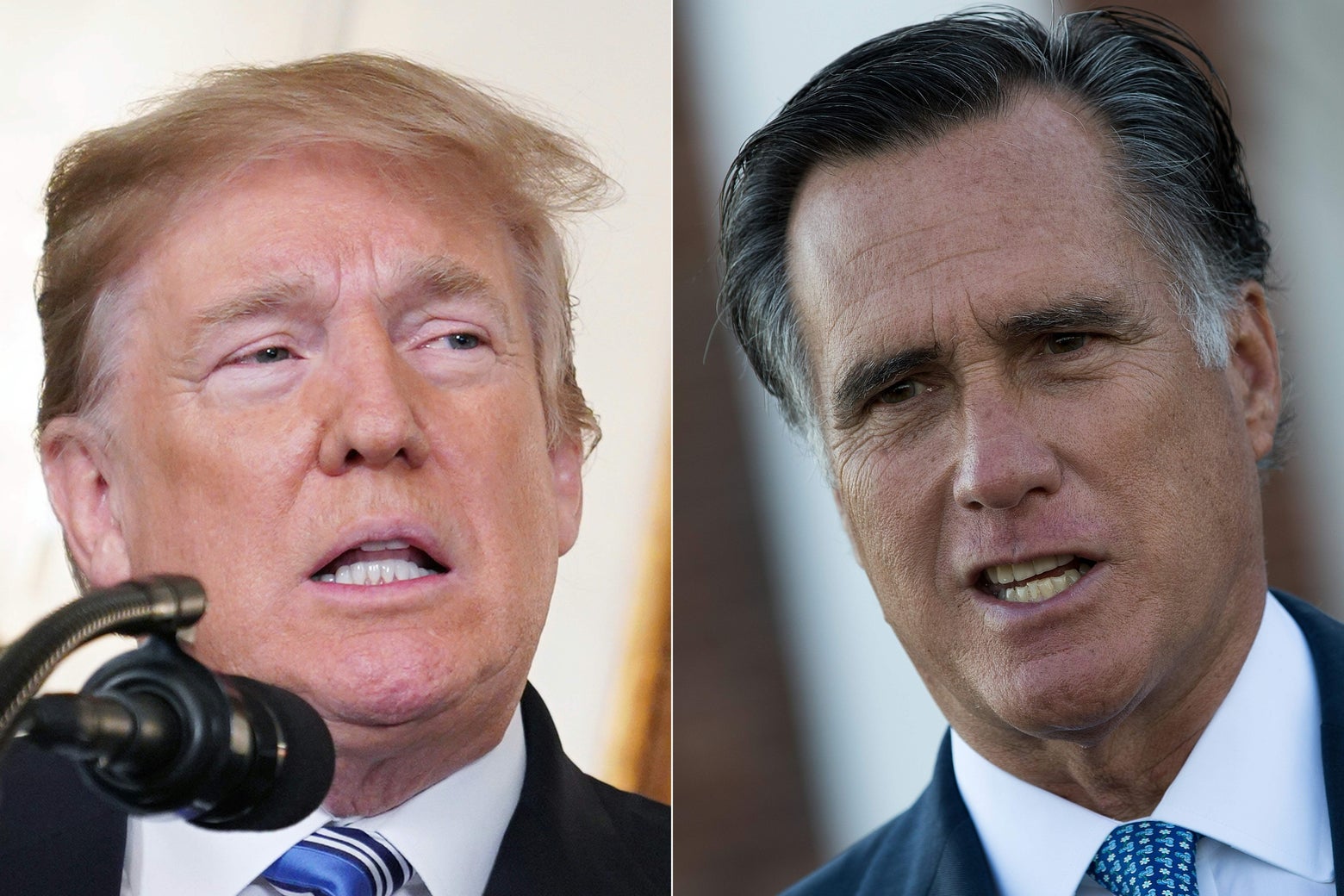 Trump slams Mitt Romney after he blasts dealings with Ukraine, China.